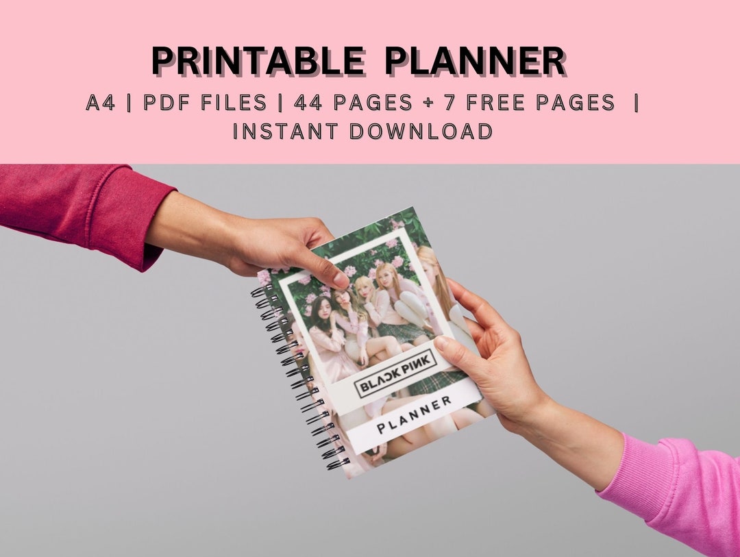 Blackpink Ultimate Planner Blackpink Planner Bundle Blink Stationary ...