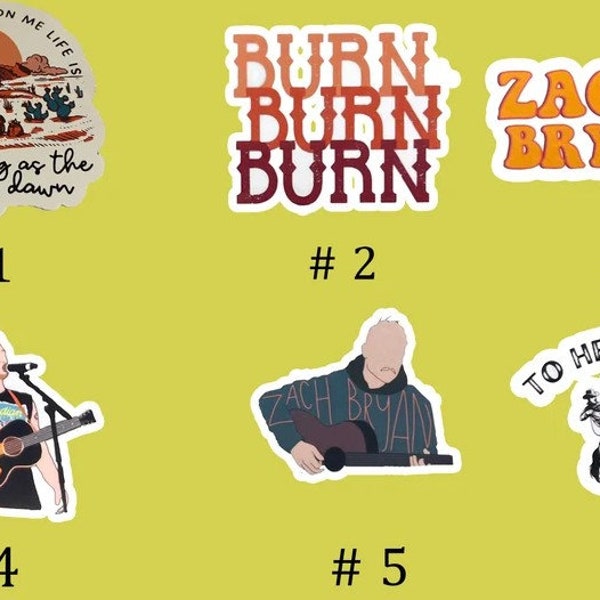 Zach Bryan Tattoo - Etsy