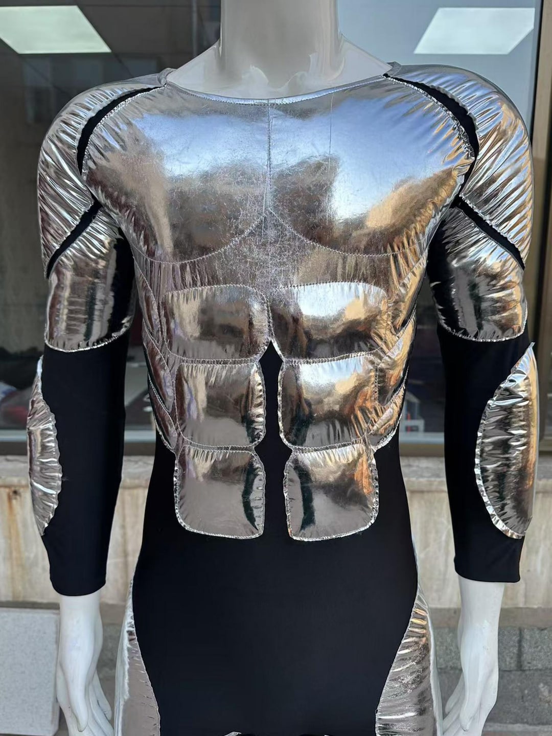 Silvercosplay Muscle Suit Costume,men's Jumpsuit,personalize Bodysuit ...