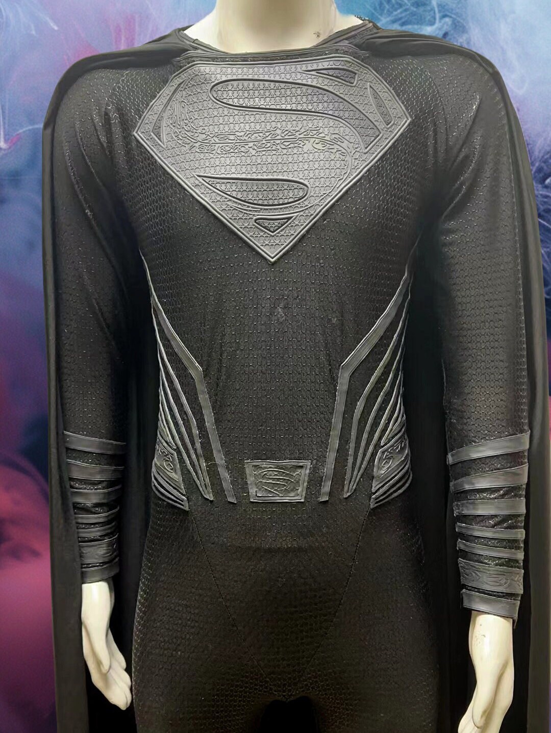 Personalized Custom Bodysuit,superman Black Suit,silk Screen Printing ...