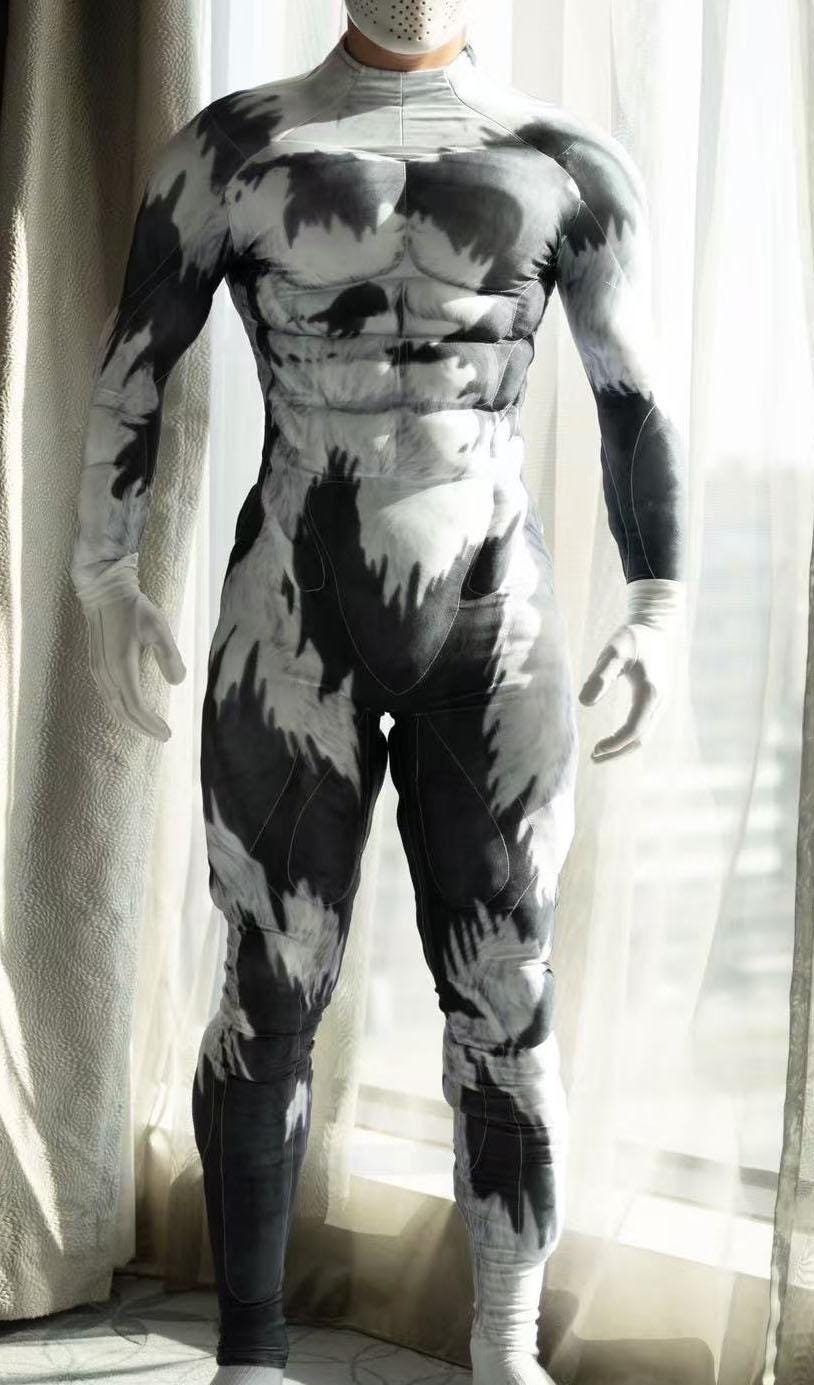 Custom Cosplay Muscle Bodysuit,muscle Jumpsuit,perfect for Superhero ...