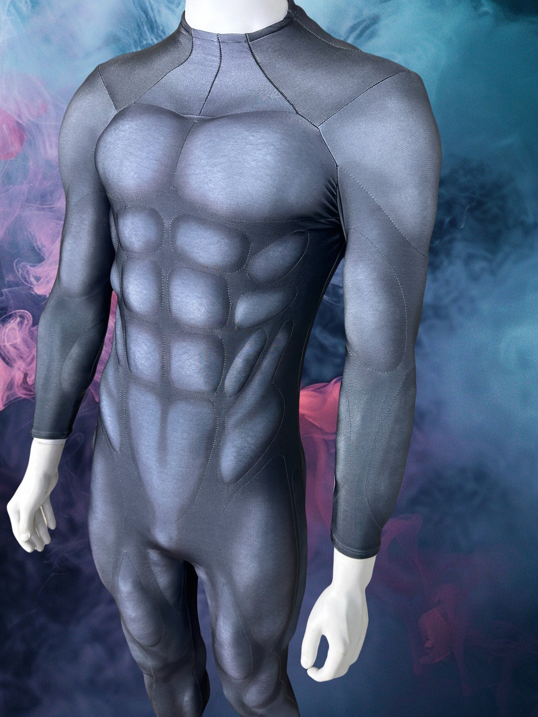 Personalized 3D Muscle Bodysuit: Custom Superhero Costume - Etsy