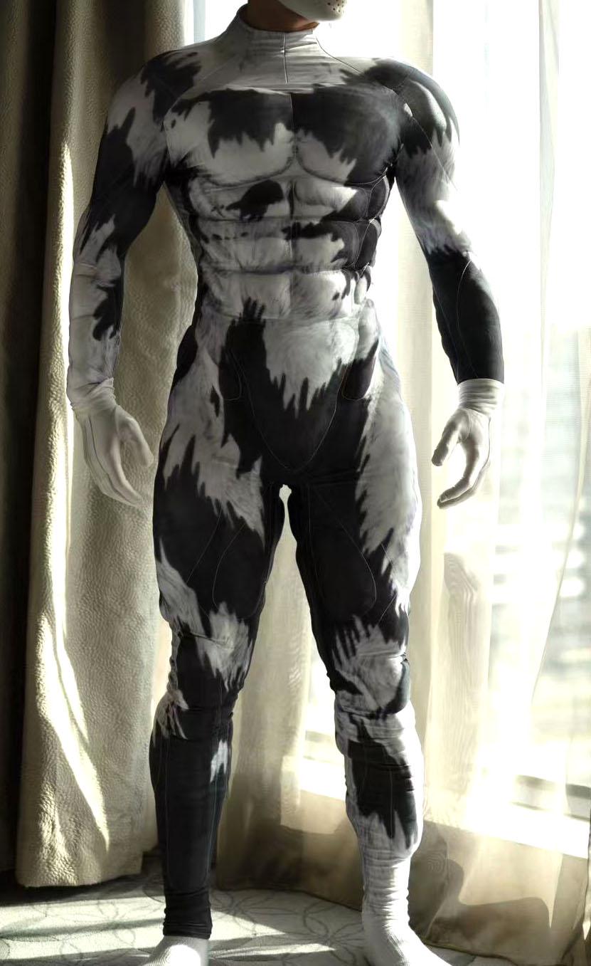 Custom Muscle Suit Bodysuit Perfect for Superhero Cosplay Base Layer ...