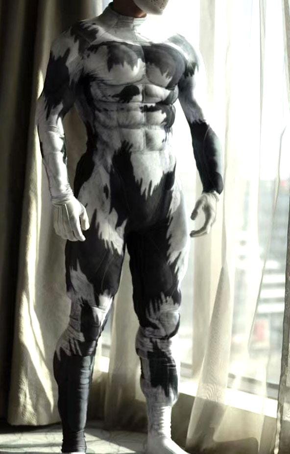 Custom Muscle Suit Bodysuit Perfect for Superhero Cosplay Base Layer ...
