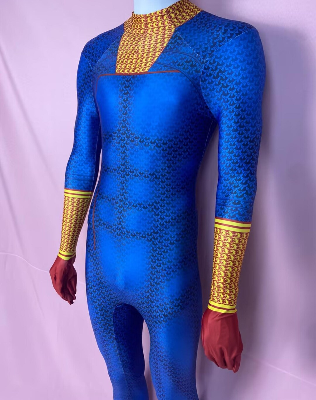 The Boys Homelander Theme Cosplay Bodysuit,costom Cosplay Jumpsuit ...