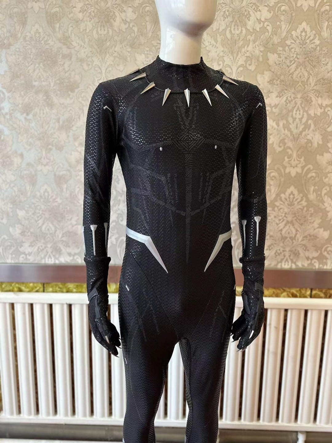 Made to Order Black Panther Suit Costume With Gloves,men's Superhero ...