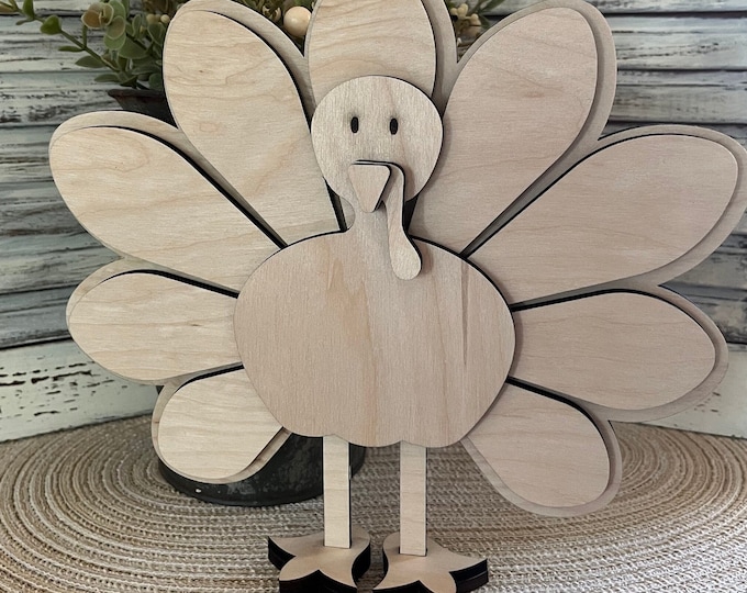 Turkey Standing DIY Kit #163 - Etsy