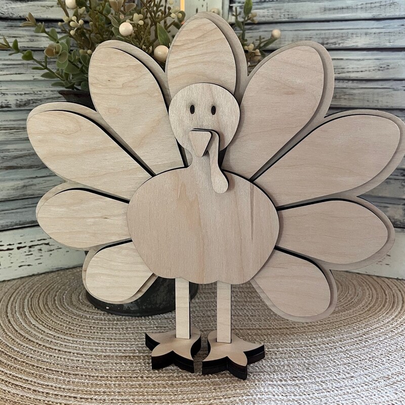 Primitive Turkey Pattern - Etsy