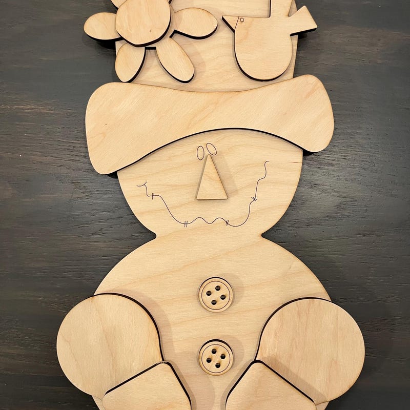 Wooden Scarecrow - Etsy