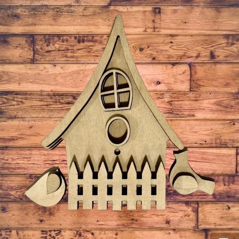Wonky Houses - Etsy