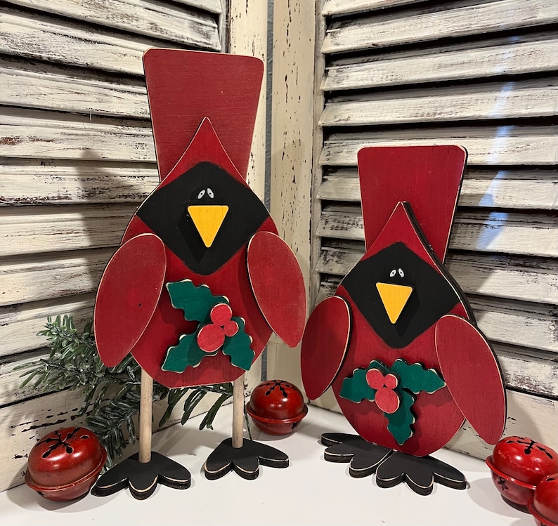 Whimsy Cardinals DIY Kit - Etsy