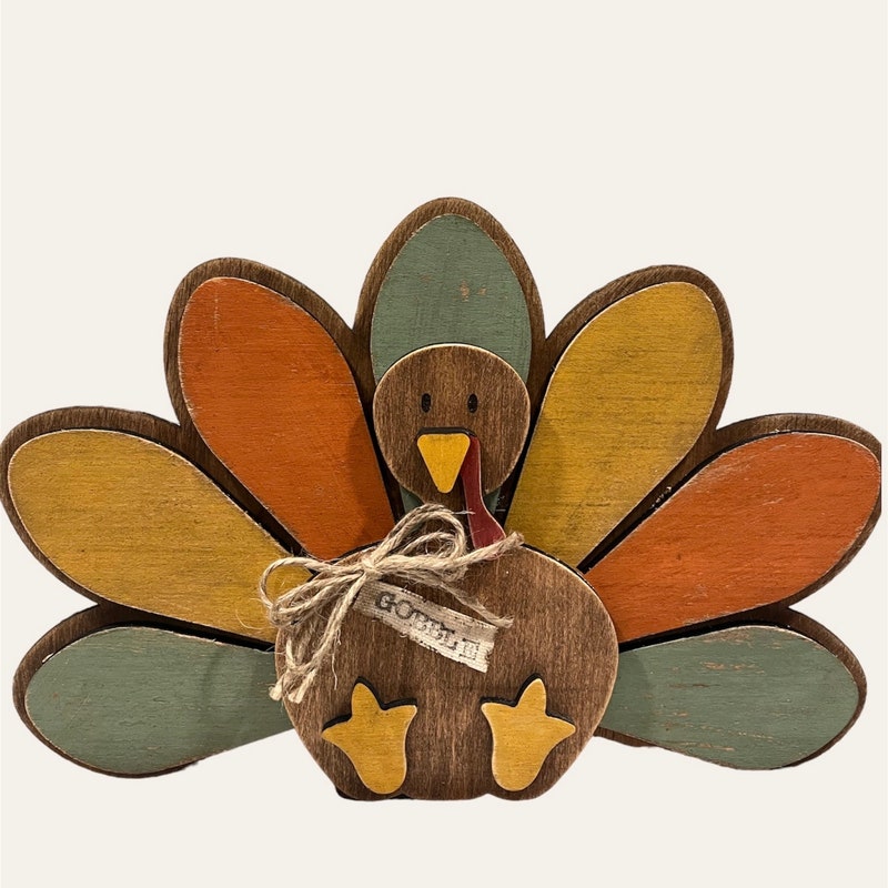 Wood Turkey - Etsy