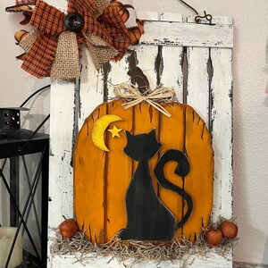 Pumpkin With Adorable Cat DIY Kit - Etsy