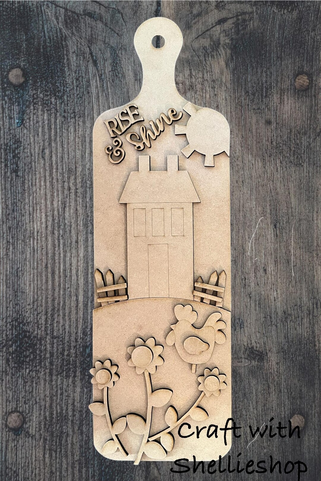 Prim Rise & Shine Sign - Etsy
