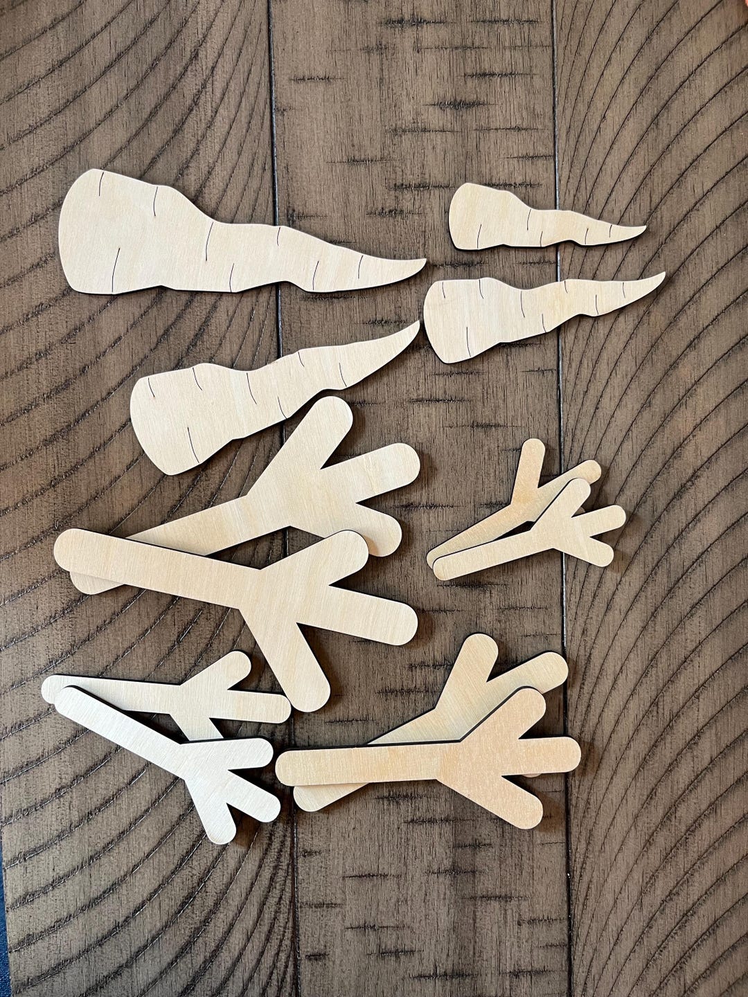 Snowman Noses and Arms - Etsy