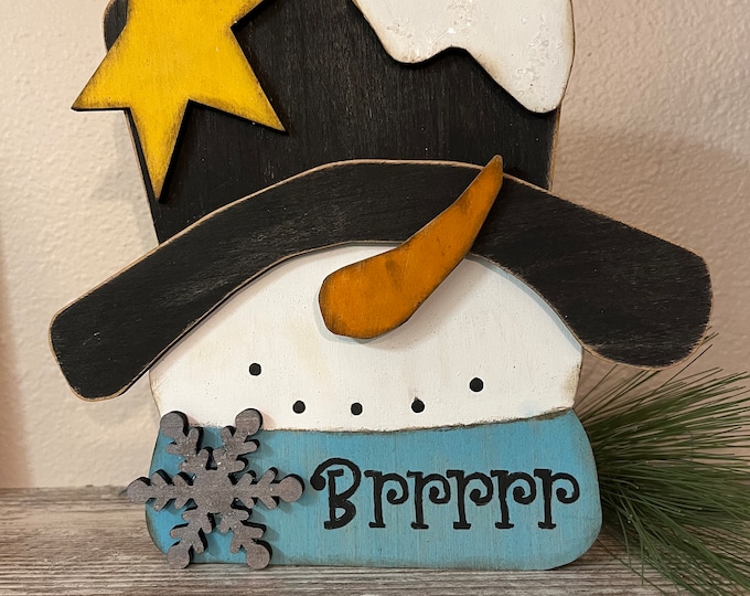 Snowman BRRR DIY Kit - Etsy