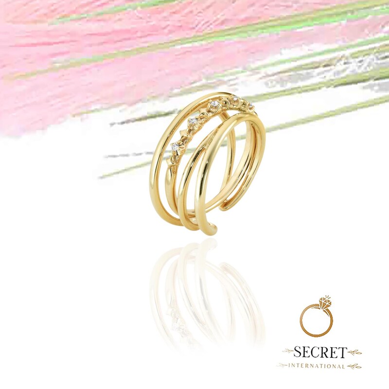 Gold Spinner Ring - Etsy