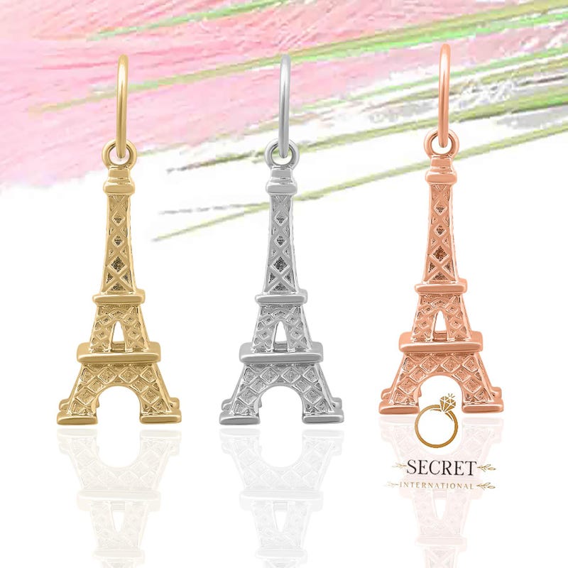 Eiffel Tower Charm - Etsy