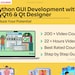 Python GUI Development With Pyqt6 & Qt Designer - Essential Skills - Etsy