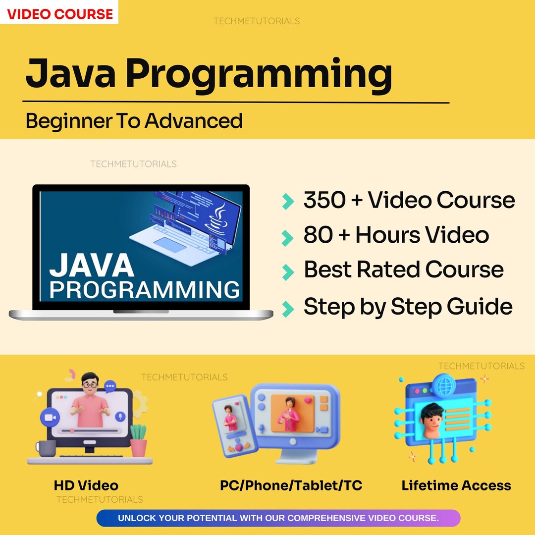 Java Programming Masterclass - From Beginner to Advanced Level - Learn ...