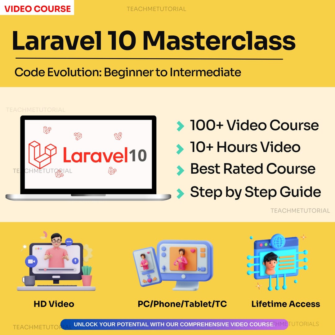Laravel 10 Masterclass 2023: From Beginner to Intermediate - Etsy