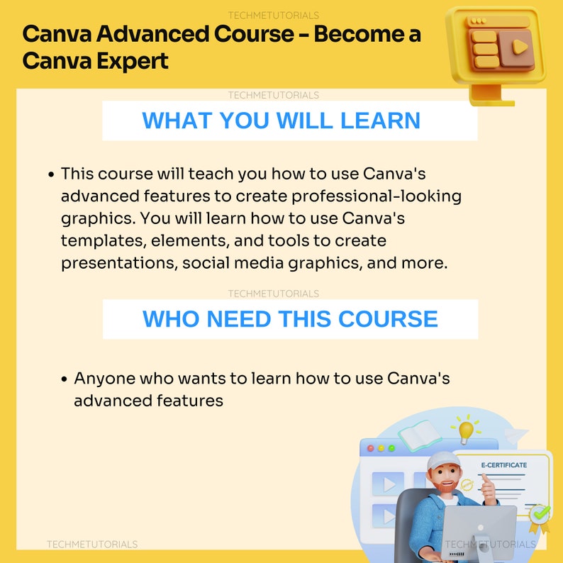 Canva Advanced Course - Become a Canva Expert - Etsy