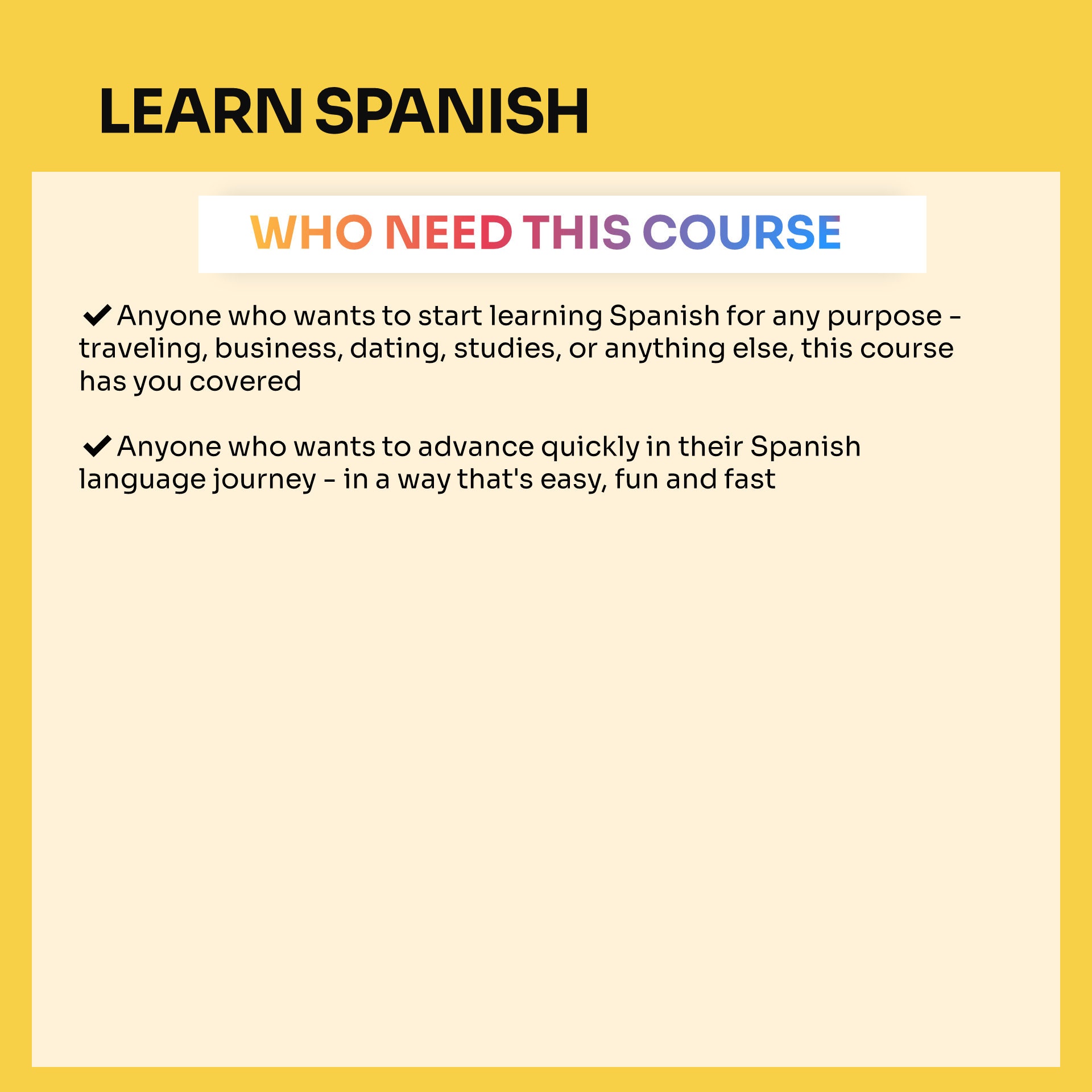 Learn Spanish for Beginners 145 Lessons Video Tutorial Learn Language ...