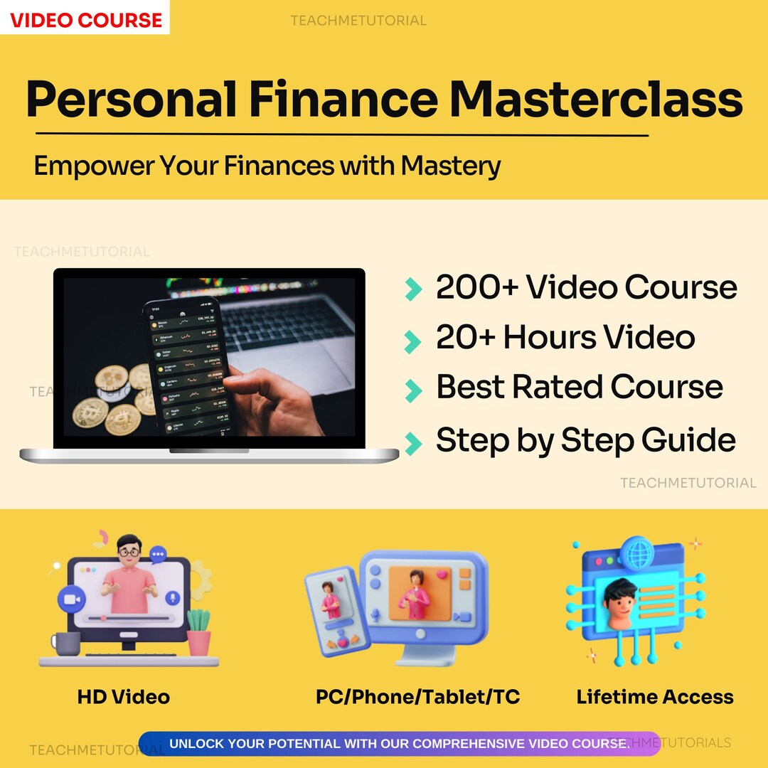 Buy Personal Finance Masterclass: Save, Protect, and Make More Bootcamp Online in India - Etsy