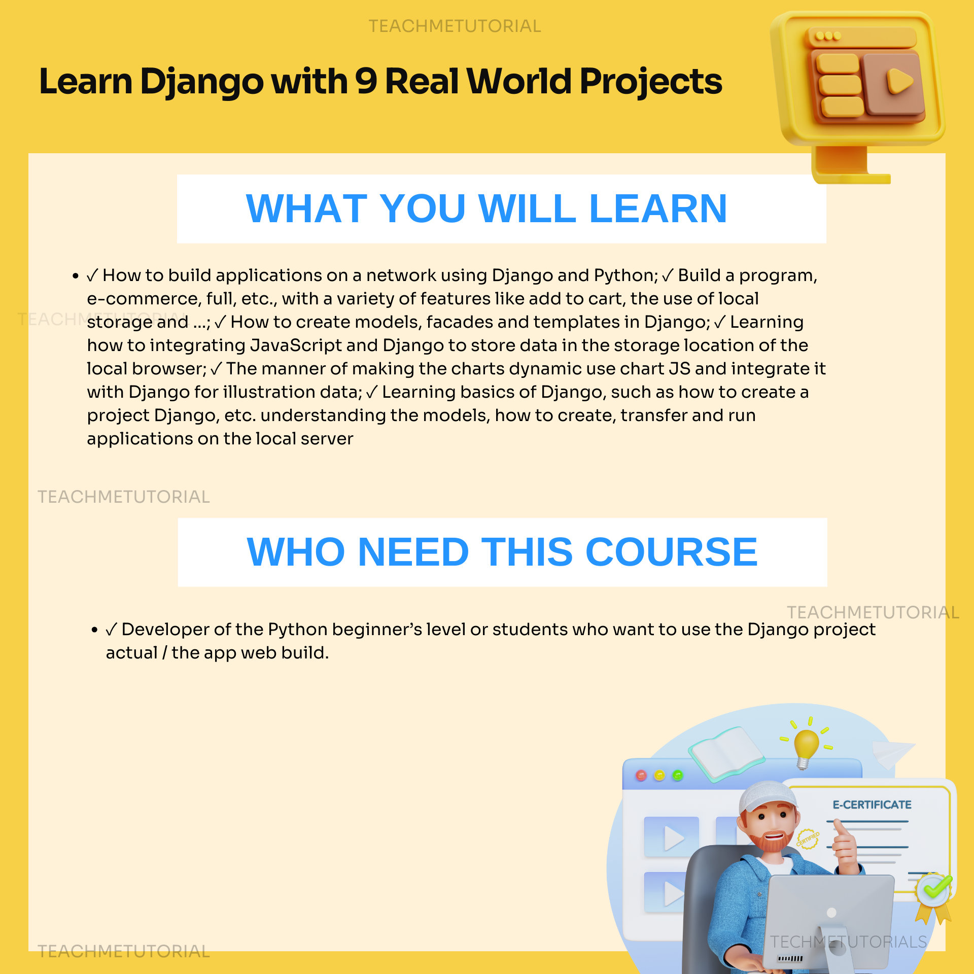 Django Masterclass: Build 9 Real World Django Projects Essential Skills ...