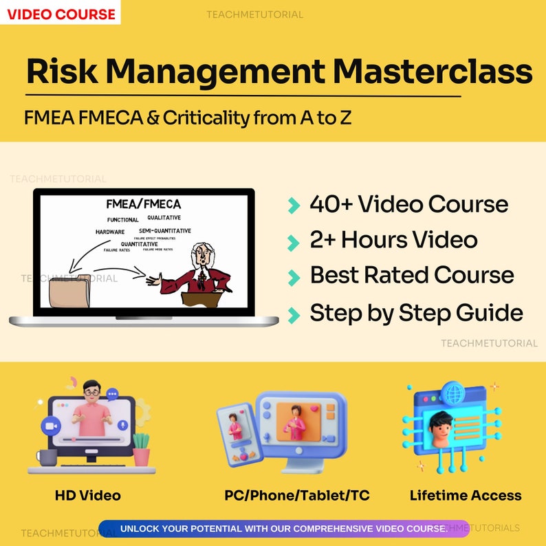 Risk Management Masterclass: FMEA, FMECA & Criticality Bootcamp - Etsy