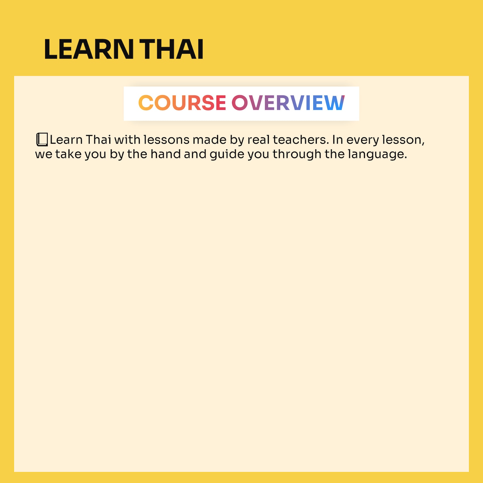 Learn Thai Language for Beginners : Speak Read and Write | Learn ...