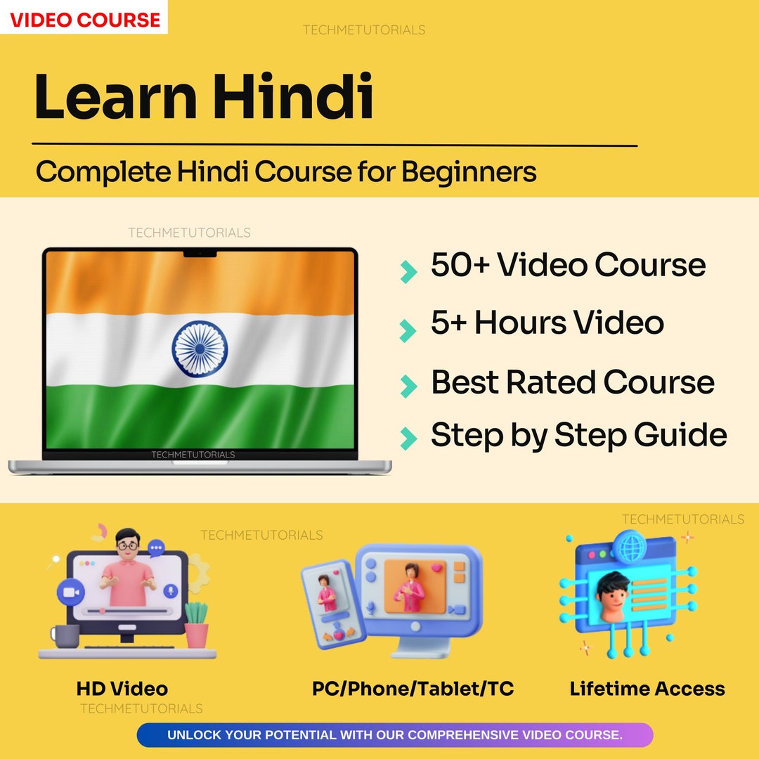Learn Hindi for Beginners [145+ Lessons Video Tutorial] | Learn ...