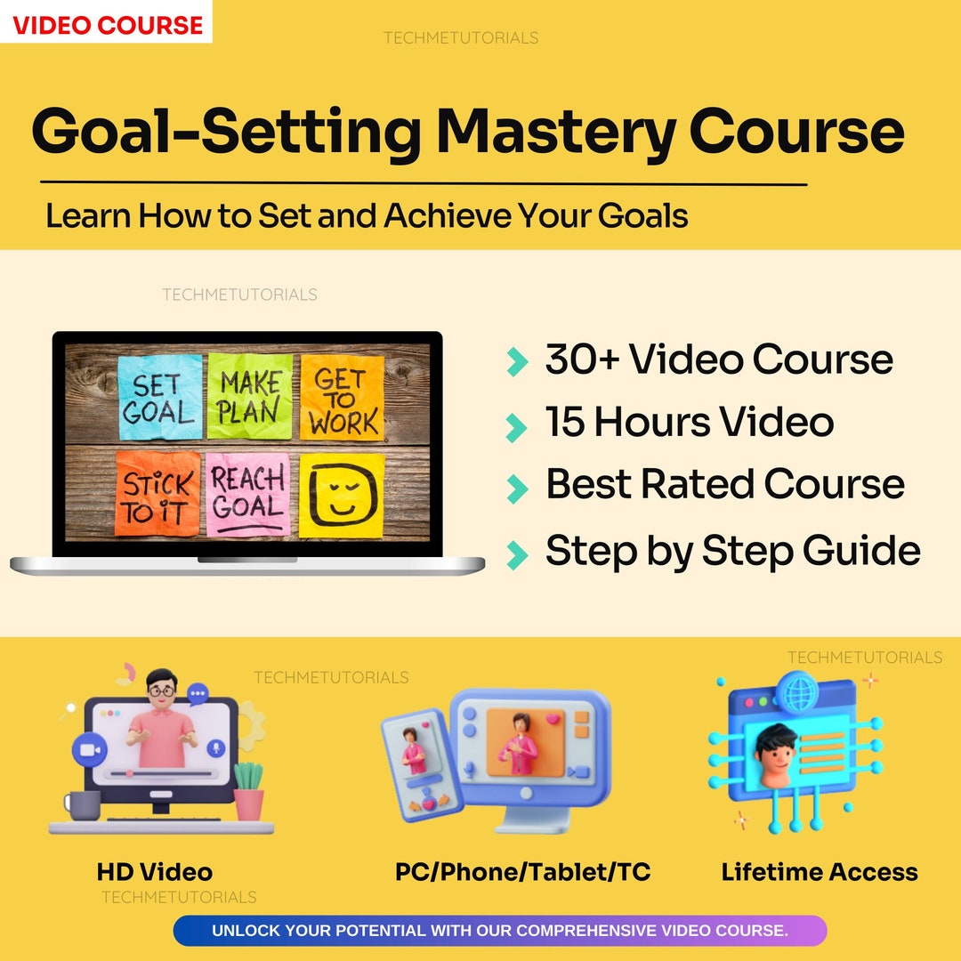 Goal-setting Mastery Course | Learn How to Set and Achieve Your Goals ...