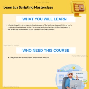 Complete Lua Programming From Scratch - Essential Skills - Etsy
