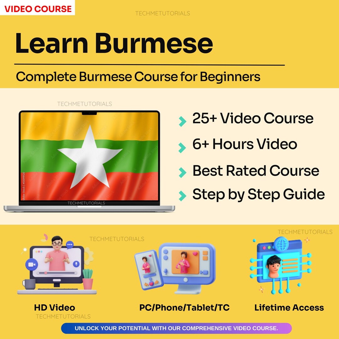 Learn Burmese Language for Beginners | Burmese Speaking [25+ Lessons ...