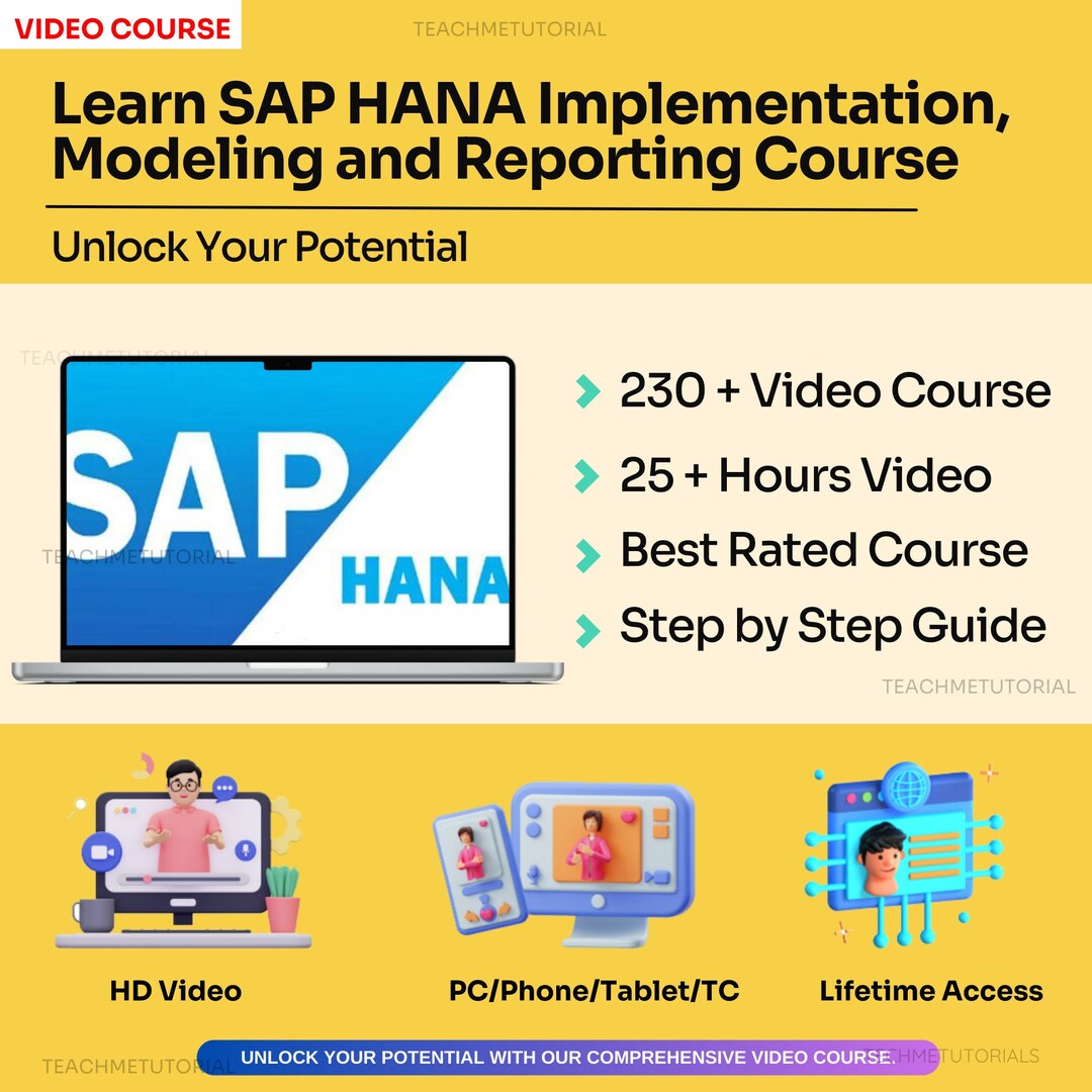SAP HANA Implementation, Modeling and Reporting Course - Essential ...