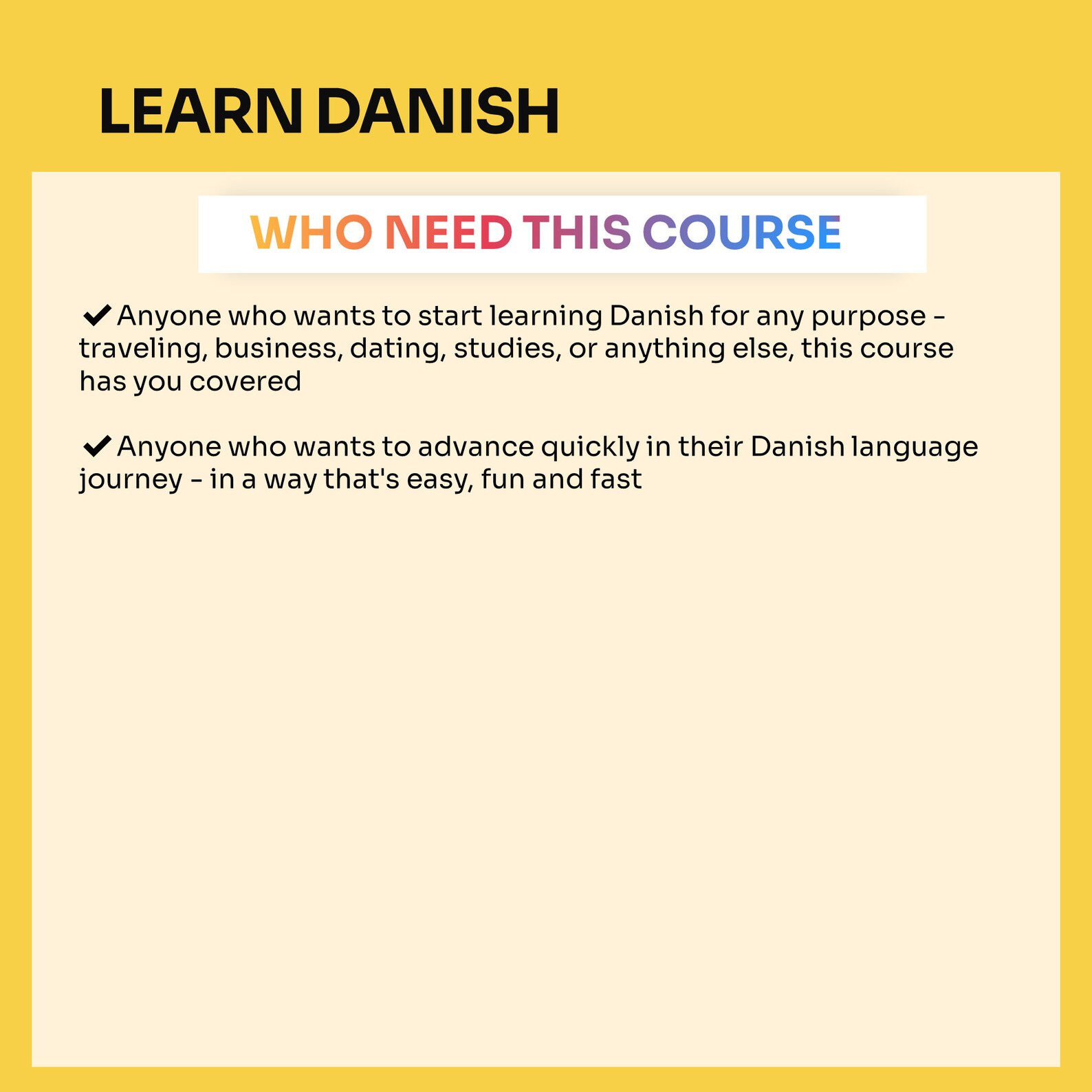 Learn Danish for Beginners [80+ Lessons Video Tutorial] | Learn ...