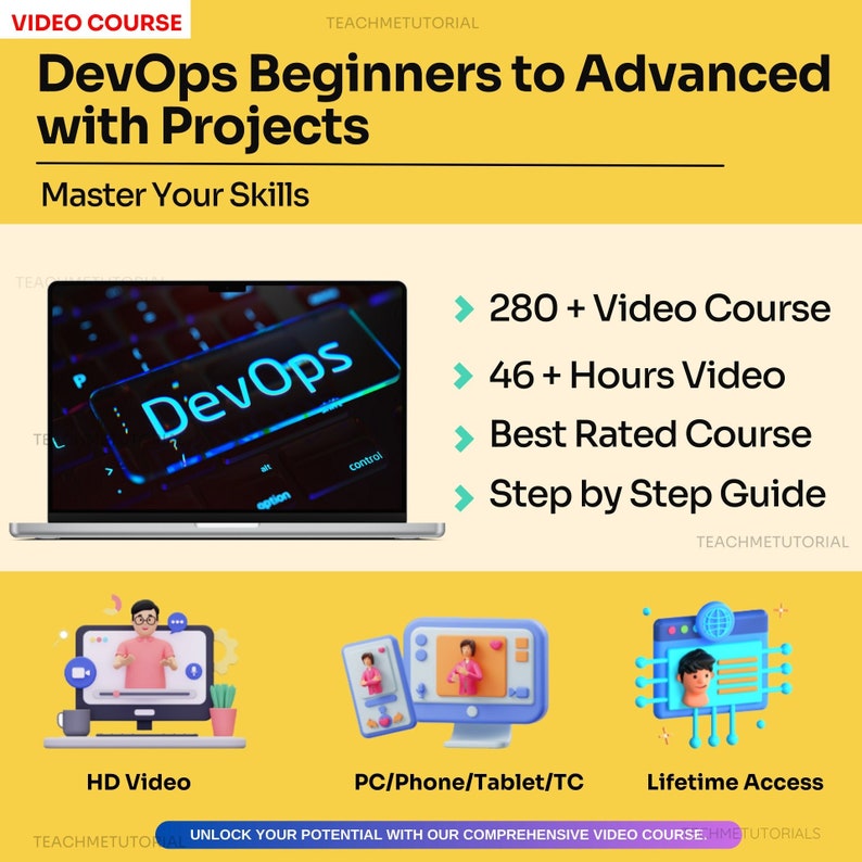 Devops Beginners to Advanced With Projects - Etsy