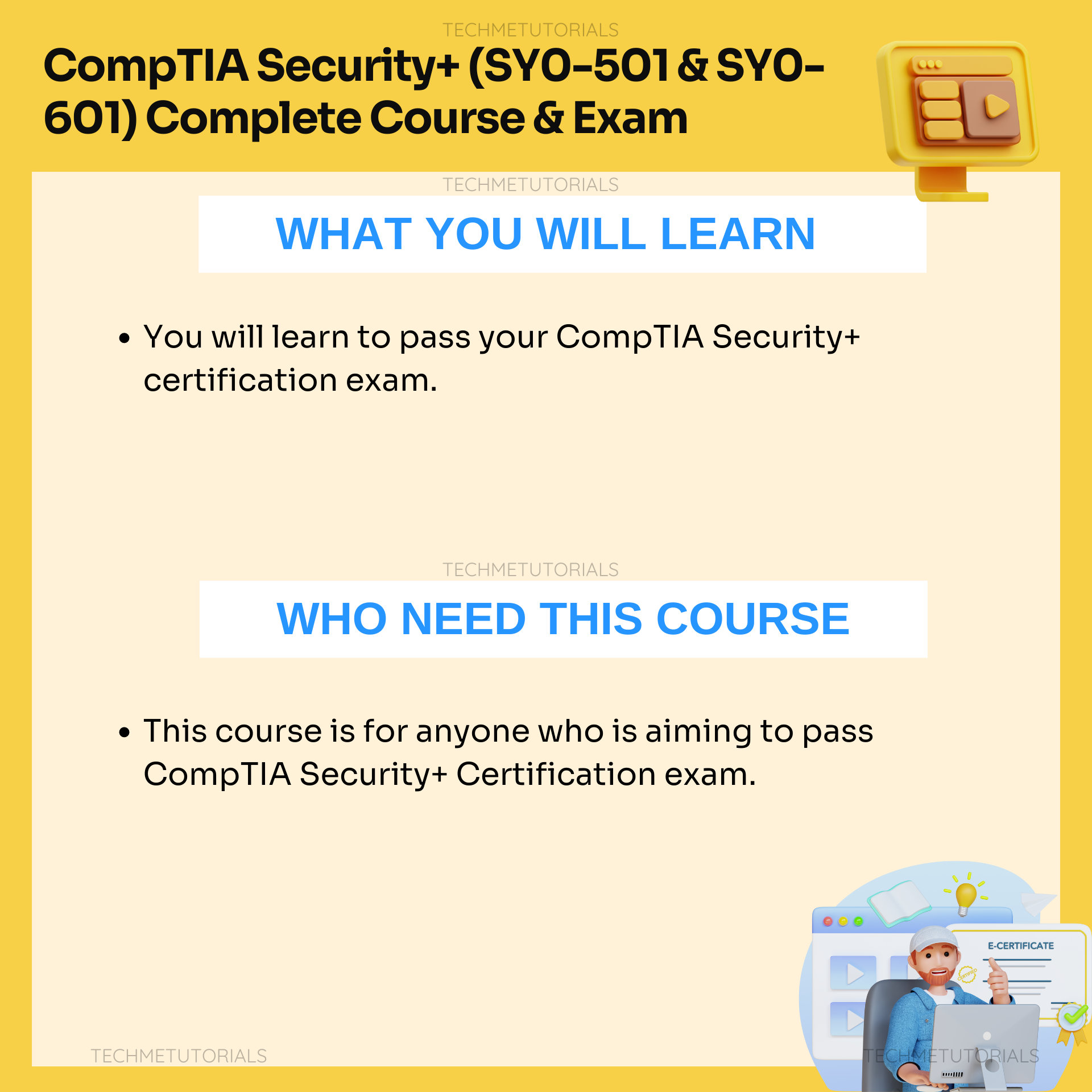 Comptia Security+ Complete Course and Exam - Become a Certified IT ...