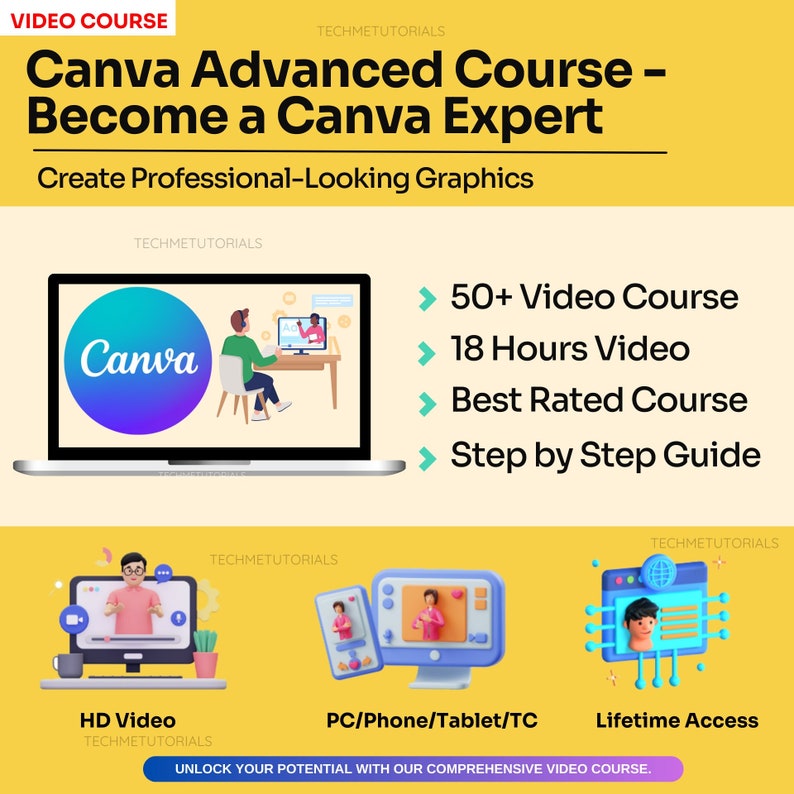 Canva Advanced Course - Become a Canva Expert - Etsy
