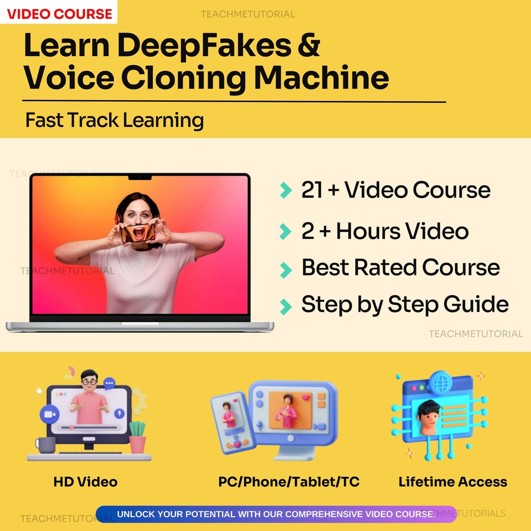 Deepfakes & Voice Cloning Machine Discover How Toing the Easy Way - Etsy