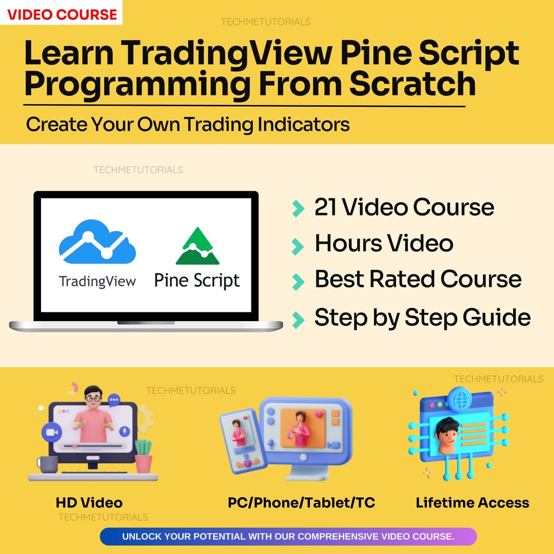 Learn Tradingview Pine Script Programming From Scratch Create Your