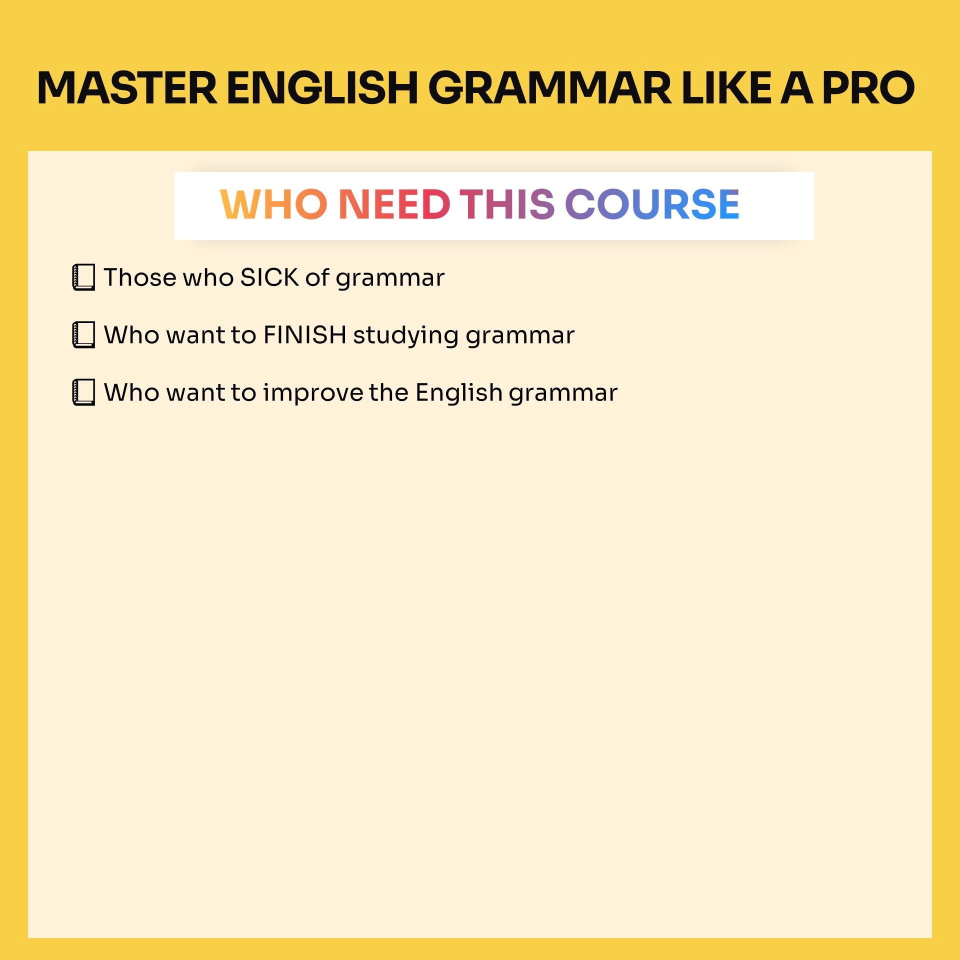Master English Grammar Like A Pro (A1-C1) Level Training Class | Learn ...