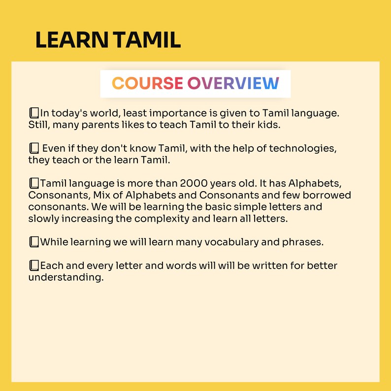 Learn Tamil for Beginners [120+ Lessons Video Tutorial] | Learn ...