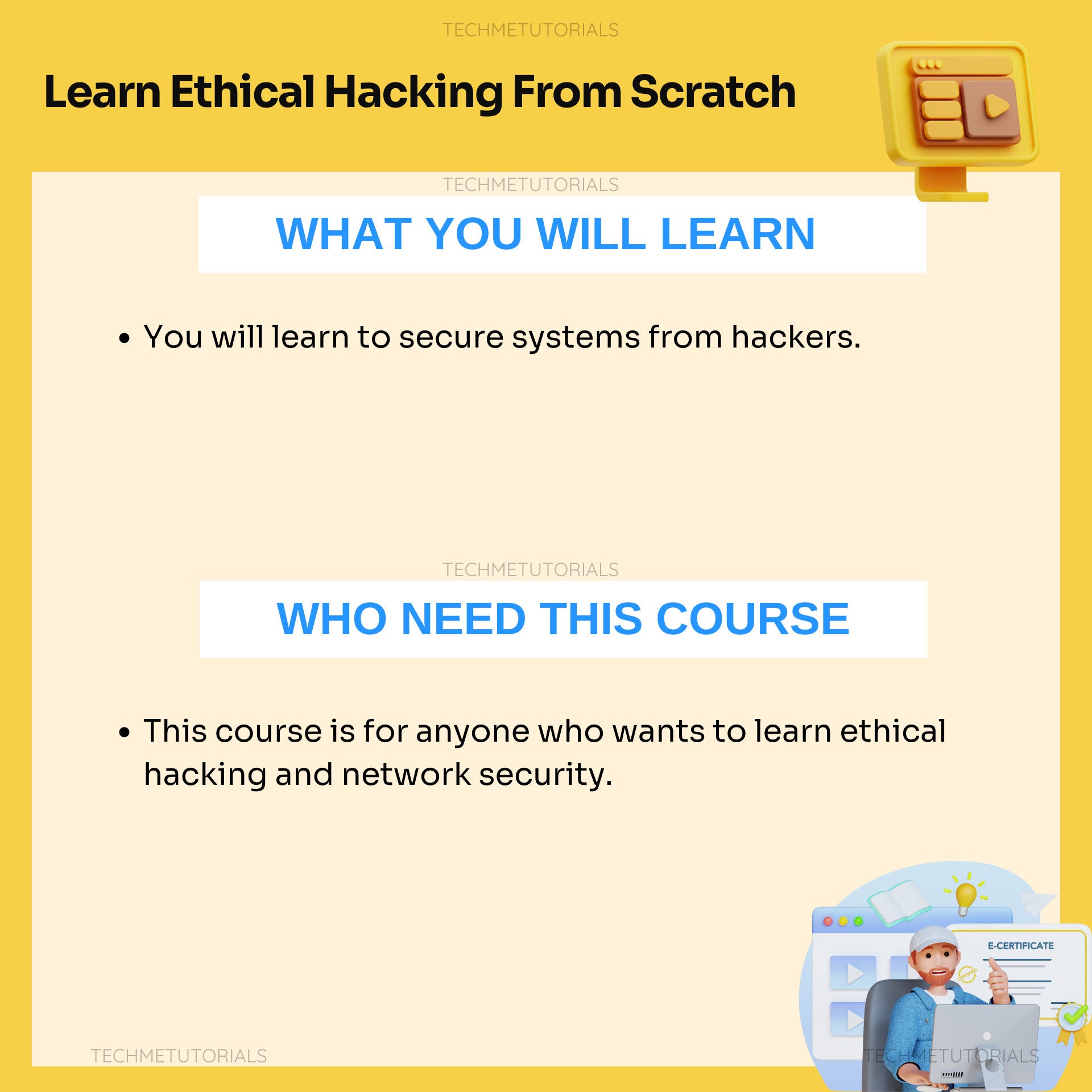 Learn Ethical Hacking From Scratch - Become a Cybersecurity Expert - Etsy