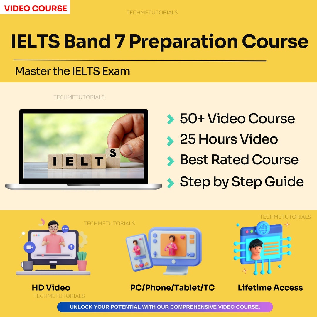 IELTS Band 7 Preparation Course | Master the IELTS Exam [video Course ...
