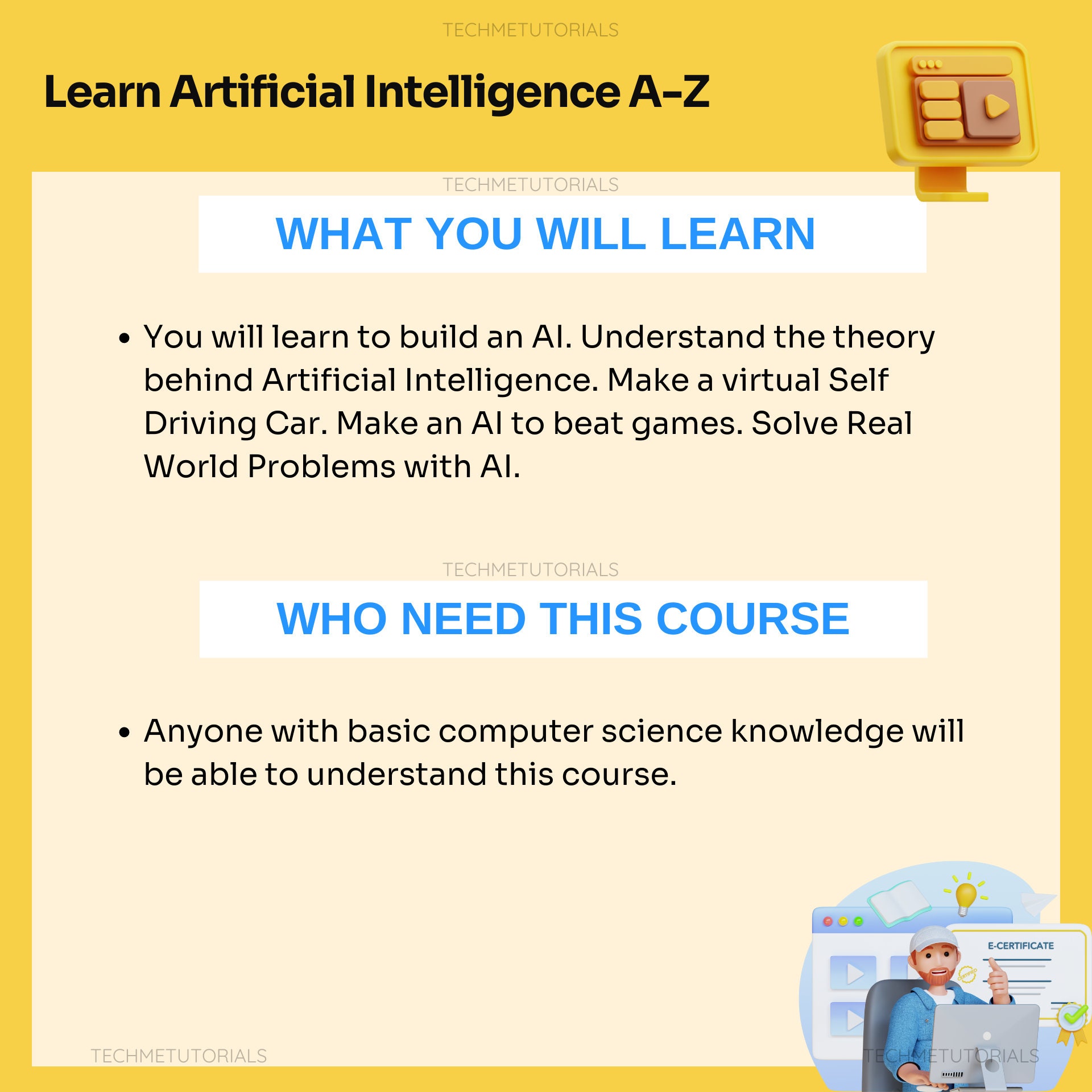 Artificial Intelligence A-Z - Build Your Own AI and Step Into the ...