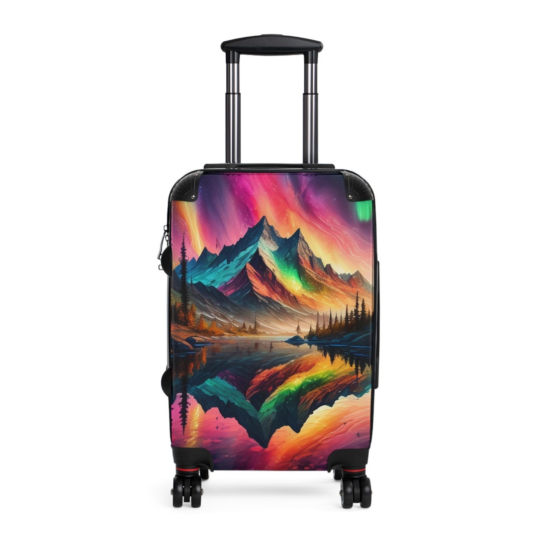 Suitcase Northern Lights Aurora Borealis - Etsy
