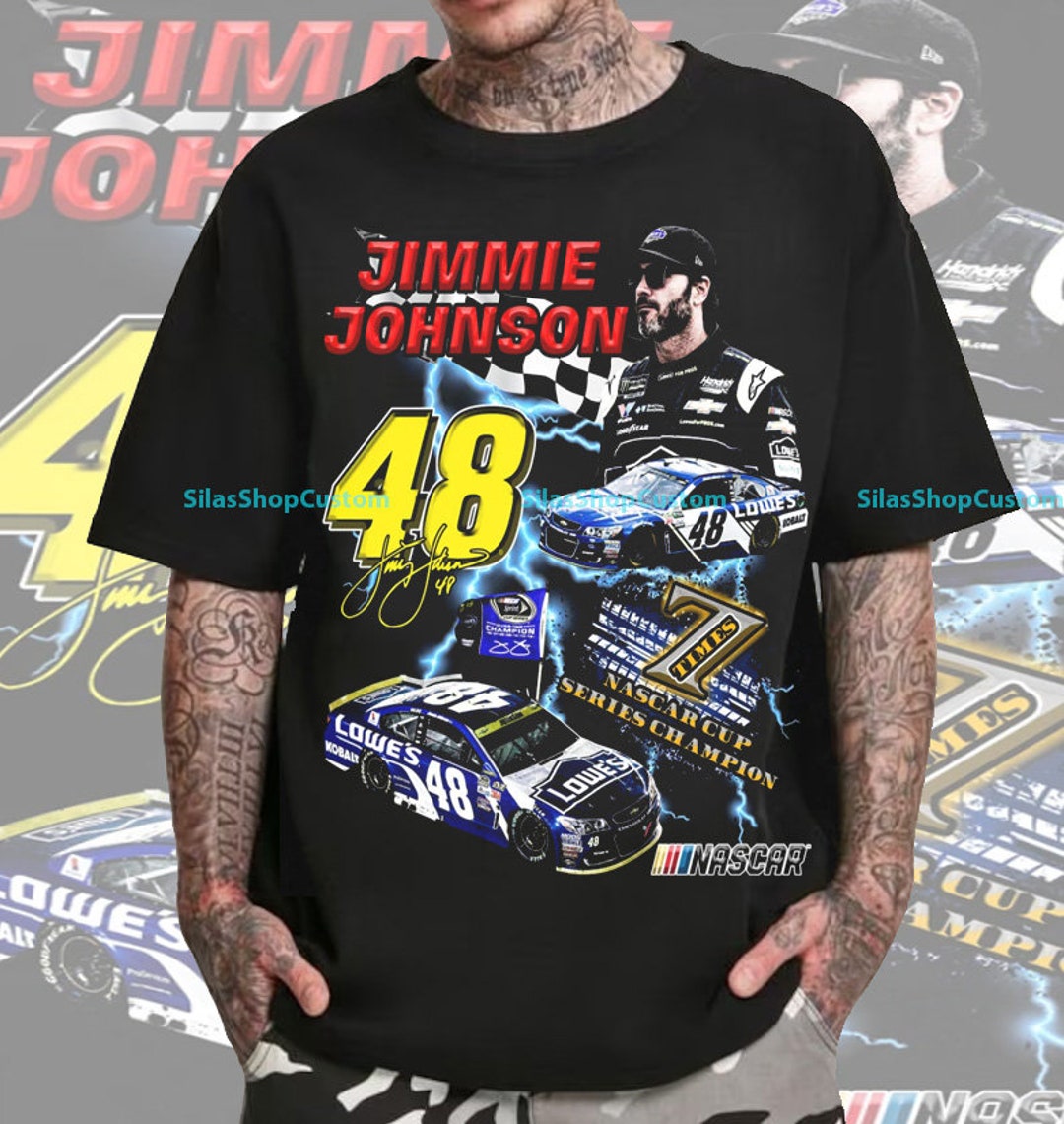 Vintage 90s Graphic Style Jimmie Johnson T-shirt, Jimmie Johnson Shirt ...
