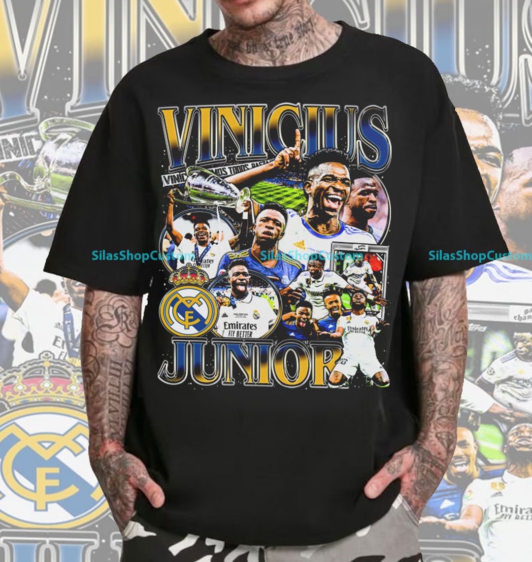 Vintage 90s Graphic Style Vinicius Jr T-shirt, Vinicius Jr Tee ...